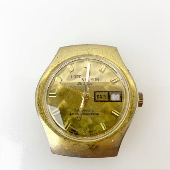 Vintage | Accessories | Vintage Lord Nelson Datomatic 97s Gents Watch ...
